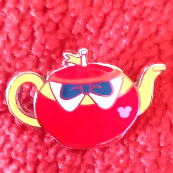 Disney | Jewelry | Disney Tweedle Tea Pot Pin | Poshmark